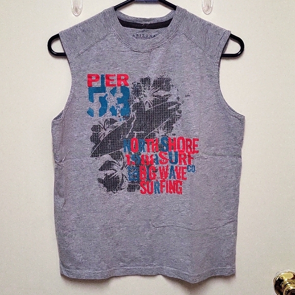 Arizona Jean Company | Shirts & Tops | Arizona Gray Surf Tank Top ...